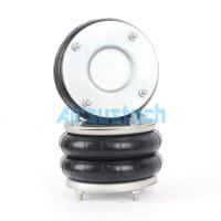 China Parker 9109011 Suspension Air Springs 1/2'' BSP Air Hole Flange Pneumatic Bellow for sale