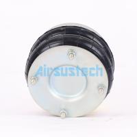 China Parker 9109011 Suspension Air Springs 1/2'' BSP Air Hole Flange Pneumatic Bellow for sale