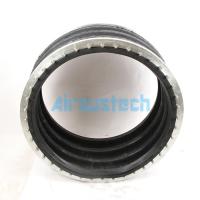 China Industrial Air Spring Firestone W01-M58-6971 Triple Convoluted Air Rubber Bellow for sale