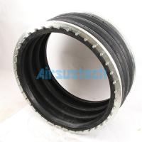 China Industrial Air Spring Firestone W01-M58-6971 Triple Convoluted Air Rubber Bellow for sale