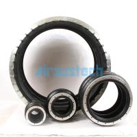 China Industrial Air Spring Firestone W01-M58-6971 Triple Convoluted Air Rubber Bellow for sale