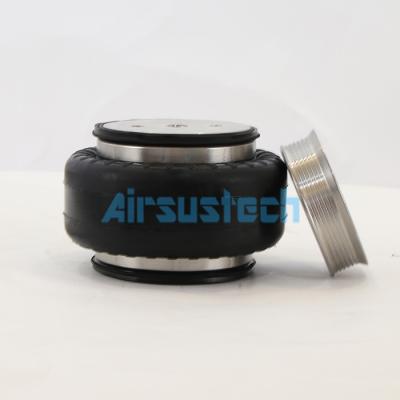 China Goodyear Air Spring 1B5-550 Stainless Cover Plate Air Pneumatic Bellow 1/4 NPTF for sale