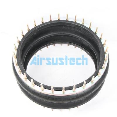China Vulcanization Firestone Rubber Bellow W01-358-7775 Flange Connection Air Spring for sale