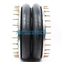 China Vulcanization Firestone Rubber Bellow W01-358-7775 Flange Connection Air Spring for sale