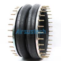 China Vulcanization Firestone Rubber Bellow W01-358-7775 Flange Connection Air Spring for sale