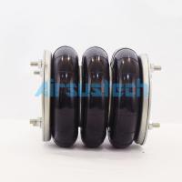 China Original Flange Connection Air Spring Dunlop Pneuride 10''×3 Total Stroke 265MM for sale
