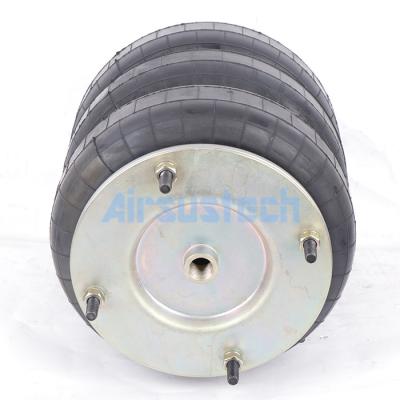 China Convoluted Air Spring Dunlop Springride SP1539 Triple Rubber Bellow Hight Quality for sale