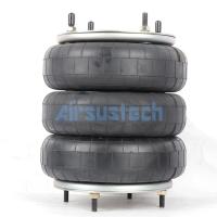 China Convoluted Air Spring Dunlop Springride SP1539 Triple Rubber Bellow Hight Quality for sale