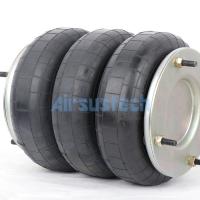 China Convoluted Air Spring Dunlop Springride SP1539 Triple Rubber Bellow Hight Quality for sale