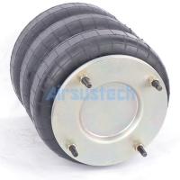 China 265 MM Full Stroke Continental Convoluted Rubber Bellow FT 210-32 DS Air Spring Dunlop 10''×3 for sale