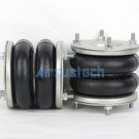 China FD 76-14 DS Continental Bellows Style Convoluted Air Spring with 4×M10 Screws for sale
