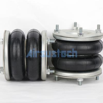 China FD 76-14 DS Continental Bellows Style Convoluted Air Spring with 4×M10 Screws for sale