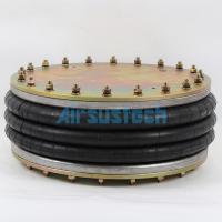 China Firstone Pneumatic Actuator W01-358-7823 Single Rubber Bellow with Aluminum Plate for sale