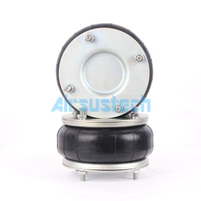 China Dunlop SP1537 Single Convoluted Type Air Spring 8''×1 Rubber Bellow with Flange for sale