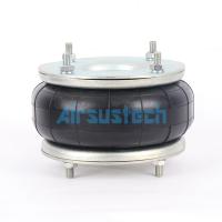 China Dunlop SP1537 Single Convoluted Type Air Spring 8''×1 Rubber Bellow with Flange for sale