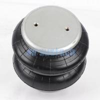 China Firestone Ride Air Spring W21-760-0335 Double Convoluted Bellows 3/8NPT Port Size for sale