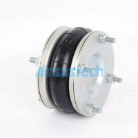 China Single Convoluted Rubber Bellow Parker 9109004 Dunlop Air Spring 6'' Diameter for sale
