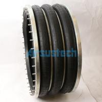 China Triple Convoluted Air Bag for Industry Natural Rubber Material Minimum Height 114 MM for sale