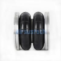 China Working Stroke 85MM YS-AIR YS-115-2V Double Convoluted Air Actuator Steel Plate for sale