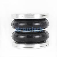 China Working Stroke 85MM YS-AIR YS-115-2V Double Convoluted Air Actuator Steel Plate for sale