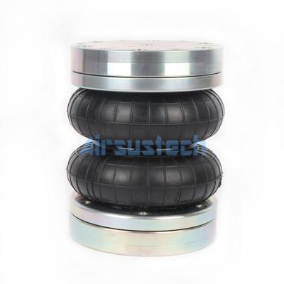 China 119MM Total Stroke Double Convoluted Rubber Air Spring for Machinery Designers for sale