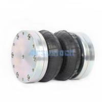 China 119MM Total Stroke Double Convoluted Rubber Air Spring for Machinery Designers for sale