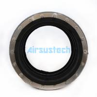 China Natural Rubber 3H480312 Flange Connection Triple Convoluted Rubber Air Spring for sale