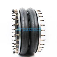China Firestone Rubber Air Spring W01-358-7772 Pneumatic Air Bellow Aluminum Bead Rings for sale