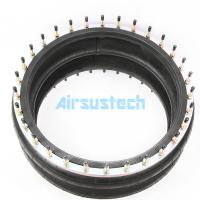 China Firestone Rubber Air Spring W01-358-7772 Pneumatic Air Bellow Aluminum Bead Rings for sale