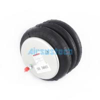 China AIRSUSTECH 3B5601 Air Spring Cross Goodyear 3B12-335 Convoluted Rubber Bellows for sale