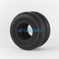 China Total Stroke 95MM AIRSUSTECH F-120-2 Air Rubber Bellow Cross Yokohama S-120-2 for sale