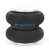 China Triangle 6325 4320 Double Rubber Air Spring AIRSUSTECH 2B6910 Total Stroke 185MM for sale