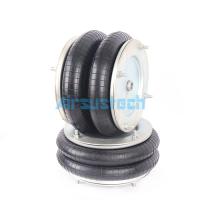 China Natural Rubber Air Spring Dunlop Pneuride 12x2 Double Pneumatic Air Bellow for sale