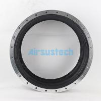 China Minimum Height 51 MM Contitech FS 1330-11 RS Single Convoluted Air Spring With 24-M10 Flange Rings for sale