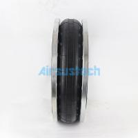 China Minimum Height 51 MM Contitech FS 1330-11 RS Single Convoluted Air Spring With 24-M10 Flange Rings for sale