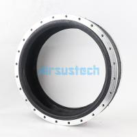 China Minimum Height 51 MM Contitech FS 1330-11 RS Single Convoluted Air Spring With 24-M10 Flange Rings for sale