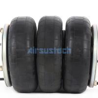 China Rubber Air Spring Dunlop Pneuride 10''×3 Pneumatic Air Bellow Actuator for Durability for sale