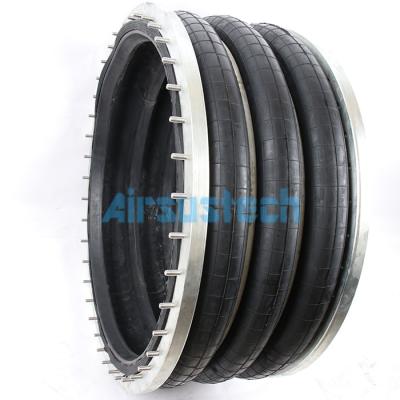 China Aluminum Bead Ring Air Spring W01-358-7276 Firestone Industrial Rubber Air Bellows for sale