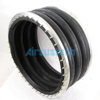 China Aluminum Bead Ring Air Spring W01-358-7276 Firestone Industrial Rubber Air Bellows for sale