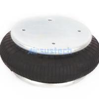 China AIRSUSTECH Rubber Air Spring 1B 5171 Single Convoluted Air Bellow 1/4NPTF Air Hole for sale