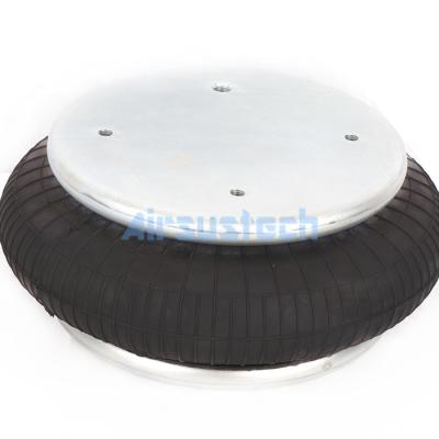 China AIRSUSTECH Rubber Air Spring 1B 5171 Single Convoluted Air Bellow 1/4NPTF Air Hole for sale