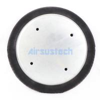China AIRSUSTECH Rubber Air Spring 1B 5171 Single Convoluted Air Bellow 1/4NPTF Air Hole for sale