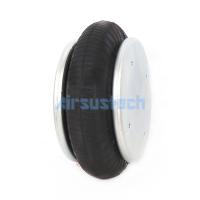 China AIRSUSTECH Rubber Air Spring 1B 5171 Single Convoluted Air Bellow 1/4NPTF Air Hole for sale