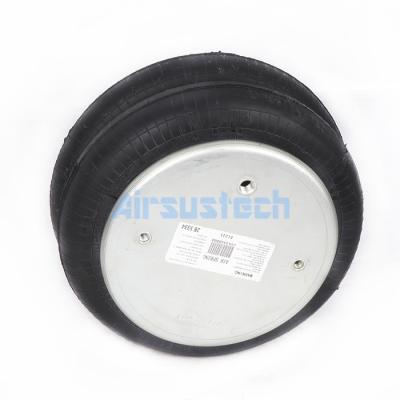 China Triangle 6316 4313 Suspension Air Spring 1/4NPTF Air Hole Pneumatic Rubber Bellow for sale