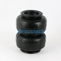 China Static Height 142MM Rubber Air Spring 130142H-2 Double Convoluted Air Suspension for sale