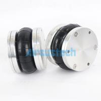 China Rubber Air Spring Parker 9109400 Single Convoluted Air Bellows with Aluminum Plate for sale