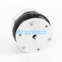 China Rubber Air Spring Parker 9109400 Single Convoluted Air Bellows with Aluminum Plate for sale