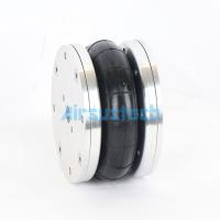 China Original Rubber Air Bag Norgren PM/31061 Single Convoluted Air Spring Steel Plate for sale