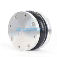 China Original Rubber Air Bag Norgren PM/31061 Single Convoluted Air Spring Steel Plate for sale