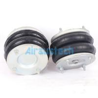 China 8×2 Flange Connection Rubber Air Spring Parker 9109011 Double Convoluted Air Bag for sale
